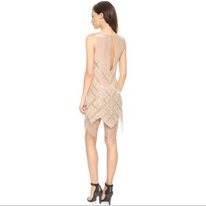 Haute Hippie | Dresses | Haute Hippie Embellished Dress Buff Color ...